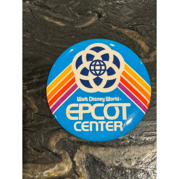 Disney | Other | Vintage Walt Disney World Epcot Center Pin Badge ...